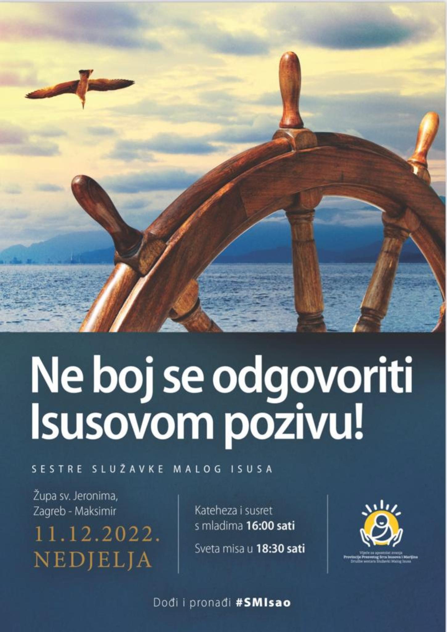 Ne boj se odgovoriti Isusovu pozivu | Župa Sv. Jeronim, Zagreb