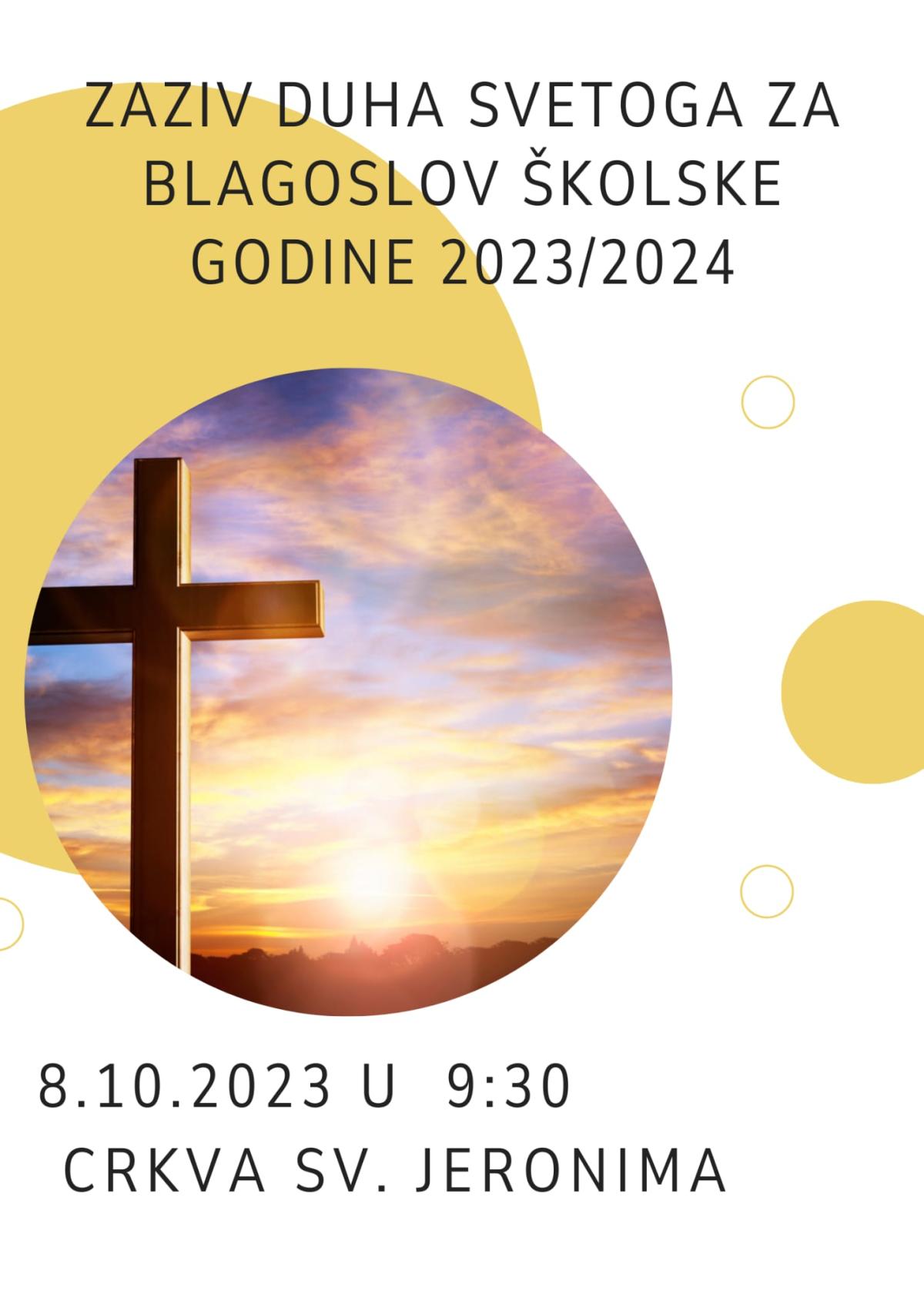 Zaziv Duha Svetog za blagoslov školske godine 2023/24 | Župa Sv ...