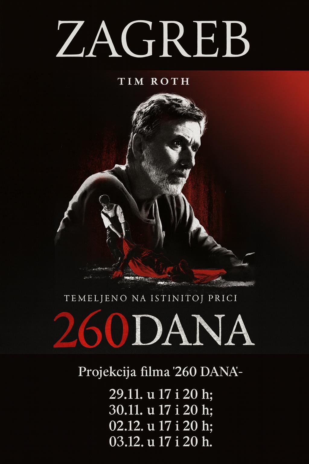 Novi termini za film 260 dana u kinu Studentski centar | Župa Sv ...
